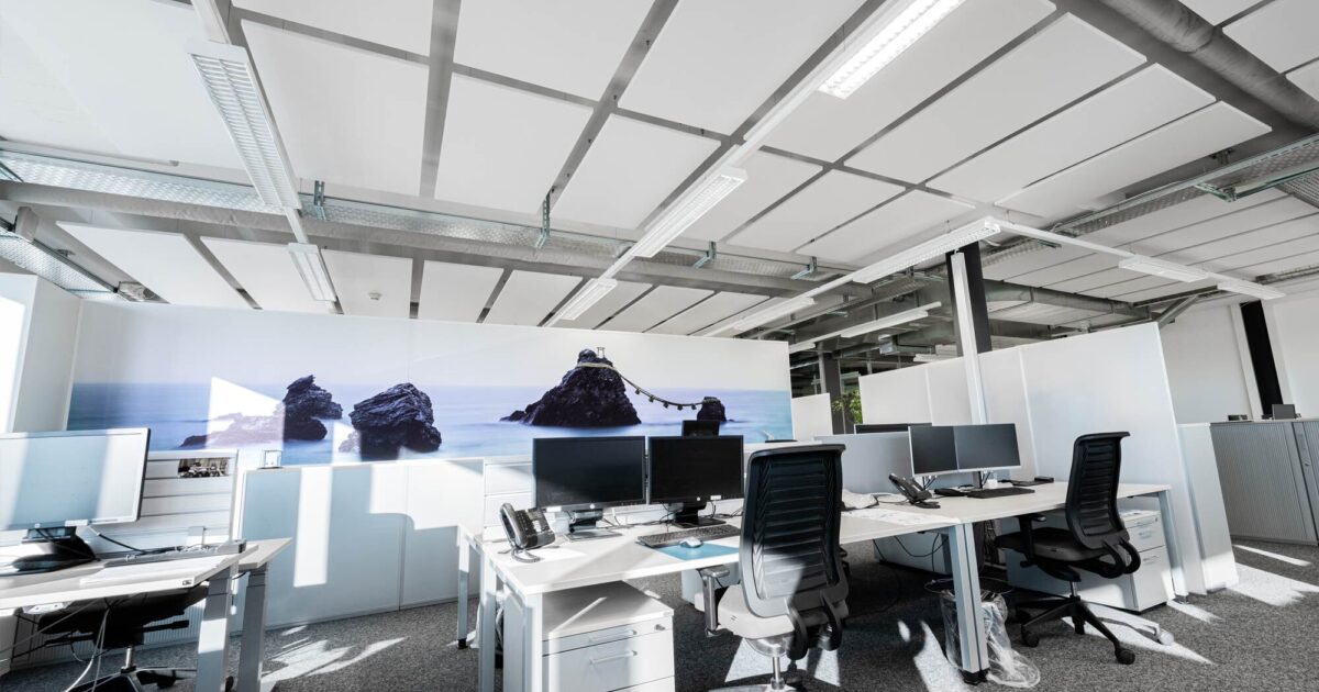 Projekt Grossraumbüro Galexis AG | akustik & Innovation gmbh